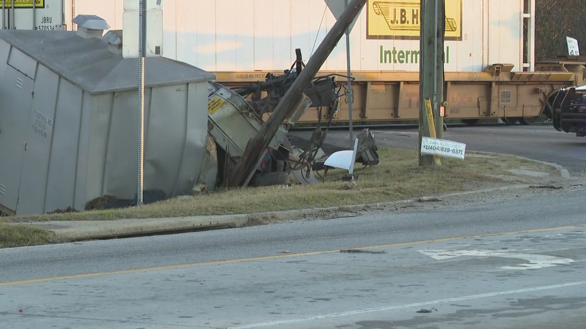 Train crash involving tractor-trailer causing delays on Turner Hill ...