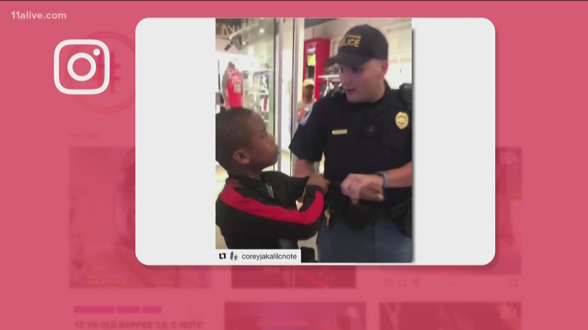 12-year-old Corey J. explains what happened during police encounter at ...