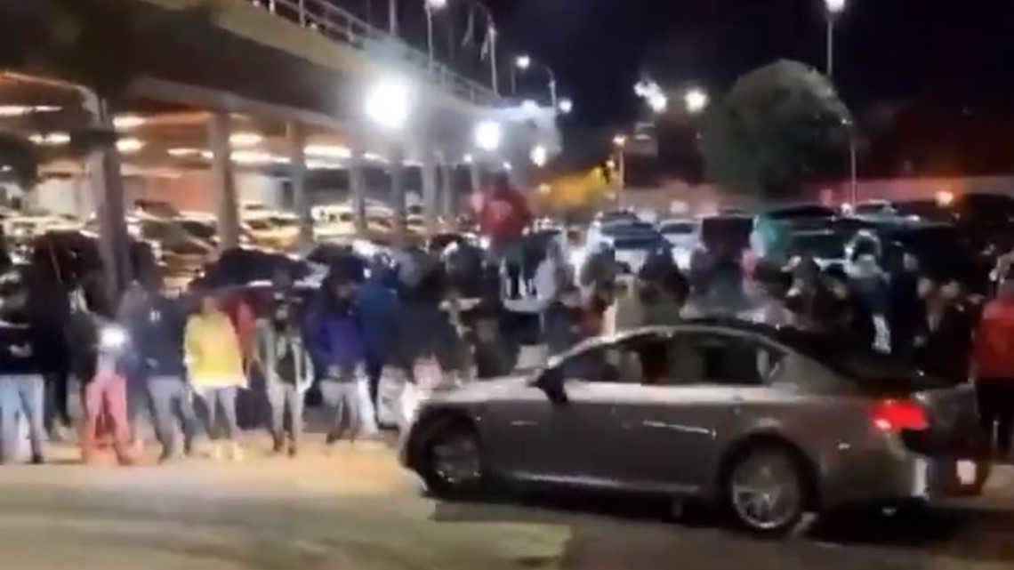 Cars do donuts on Midtown, Downtown Atlanta streets | 11alive.com