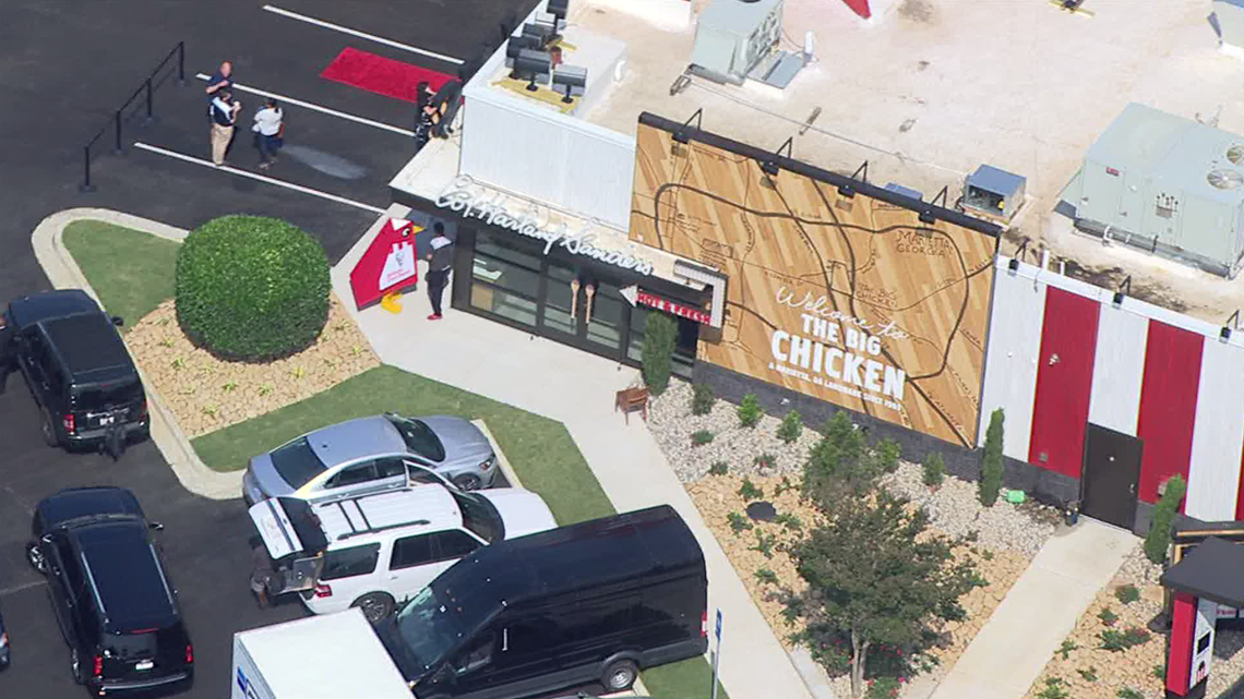 PHOTOS | Our new and improved 'Big Chicken' | 11alive.com