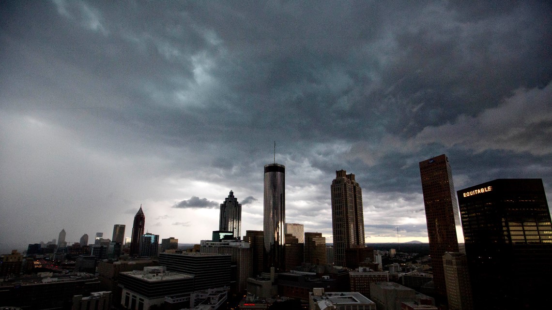 Atlanta thunderstorms on August 13, 2021 | 11alive.com