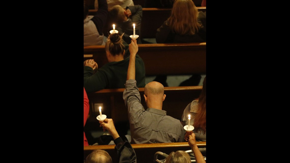 Photos: Vigil for Sabrina Ray in Perry | 11alive.com