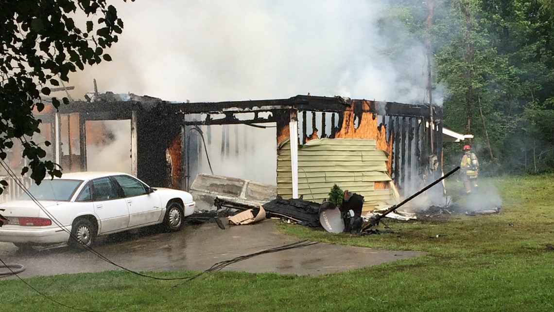 Residents safe after fast-moving house fire in Hall County | 11alive.com