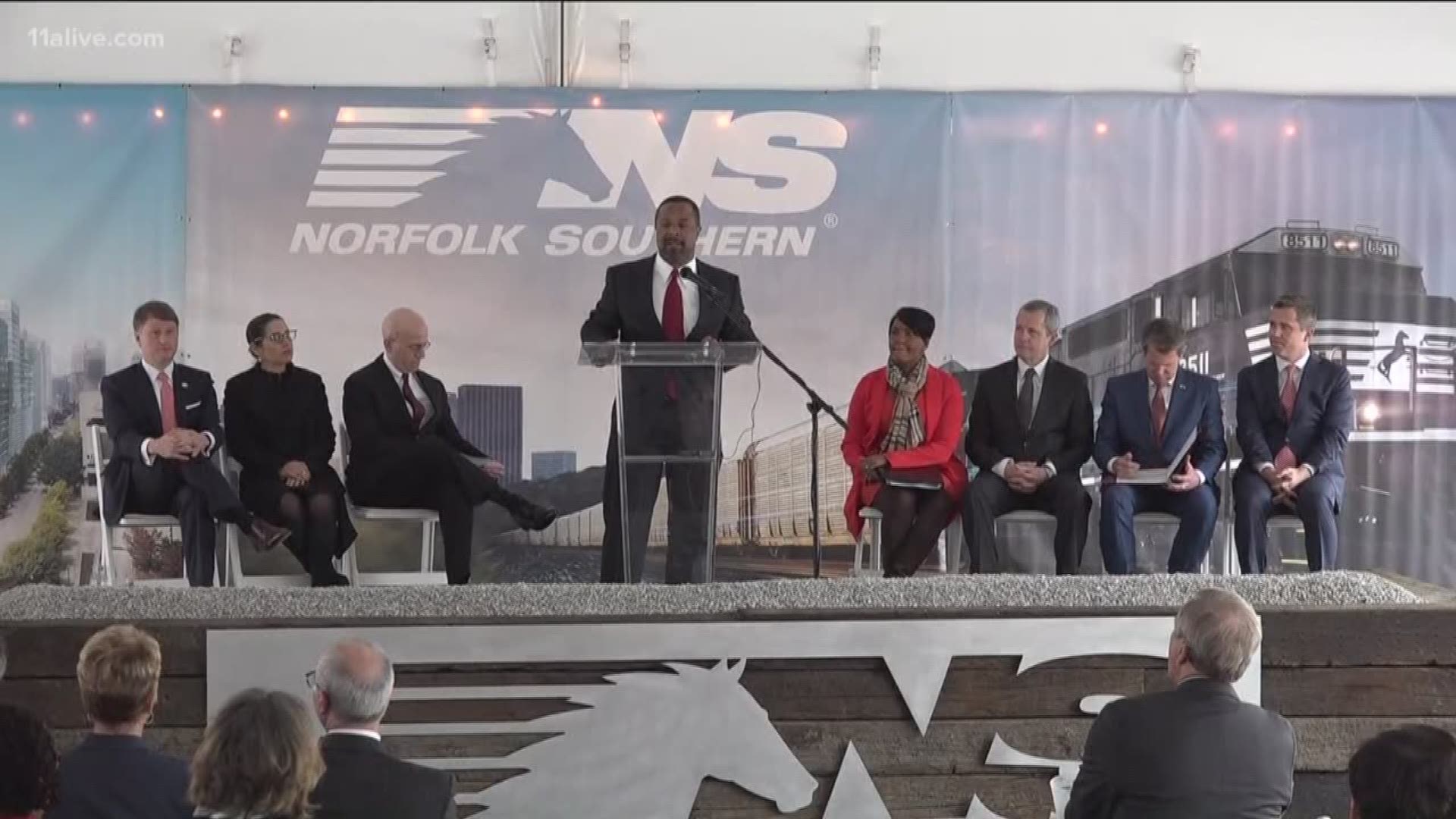 Norfolk Southern breaks ground on new Atlanta headquarters | 11alive.com
