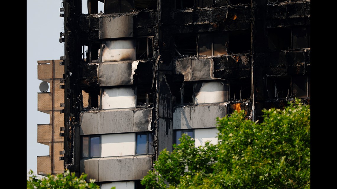 Shocking photos reveal devastation inside Grenfell Tower, hit by blaze ...
