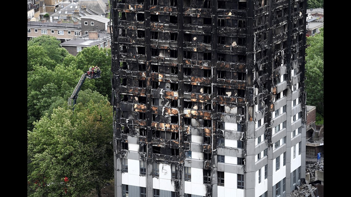 London fire: Shocking photos reveal devastation inside Grenfell Tower ...