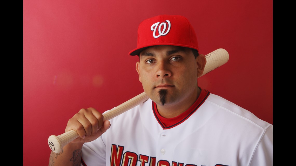 Former Braves catcher Johnny Estrada arrested for shoving umpire ...