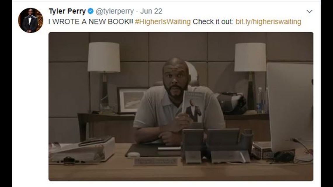 Tyler Perry hopes new book will inspire those reaching 'higher ...