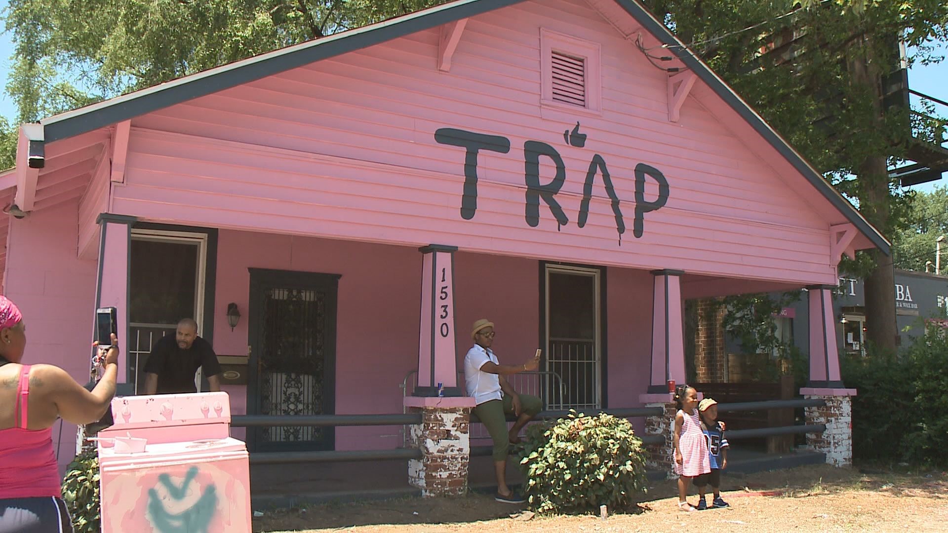 'All good things must come to an end:' The pink 'Trap House' is pink no ...