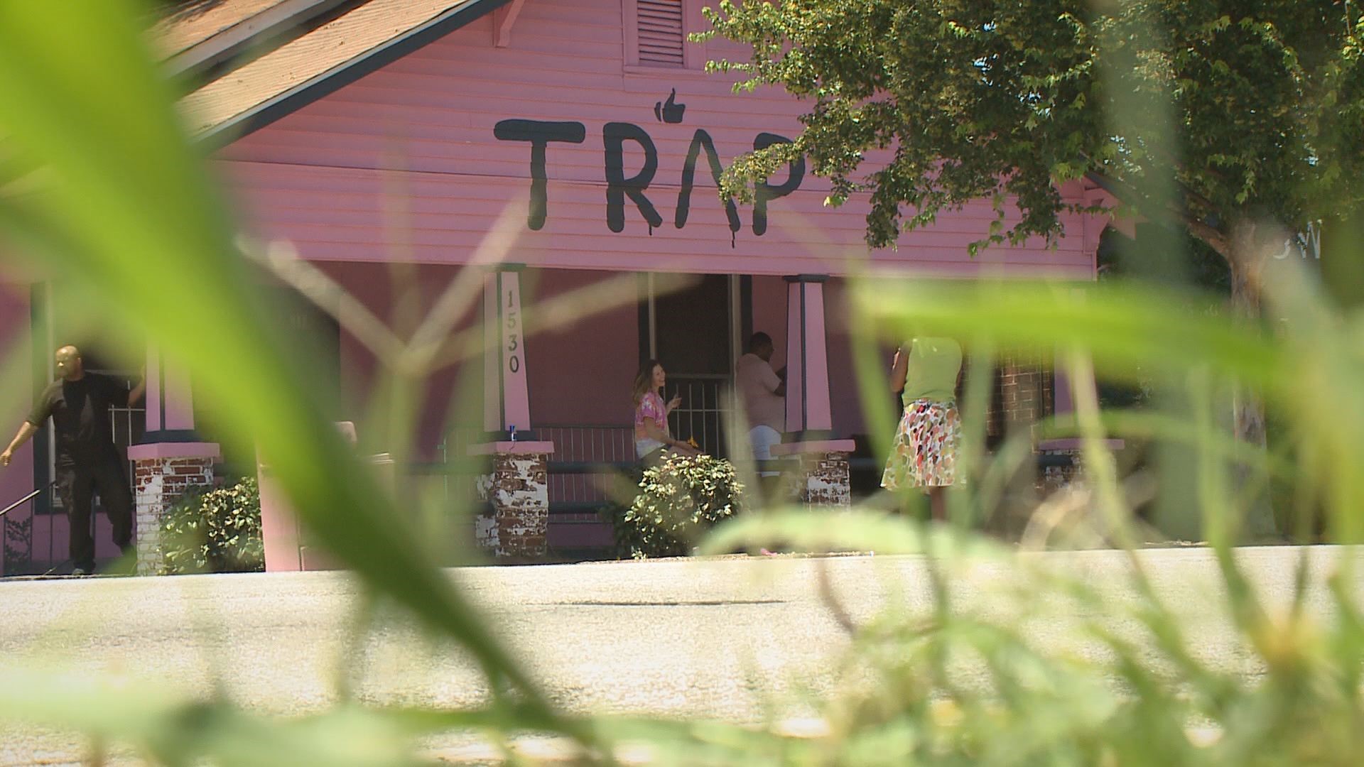 'All good things must come to an end:' The pink 'Trap House' is pink no ...