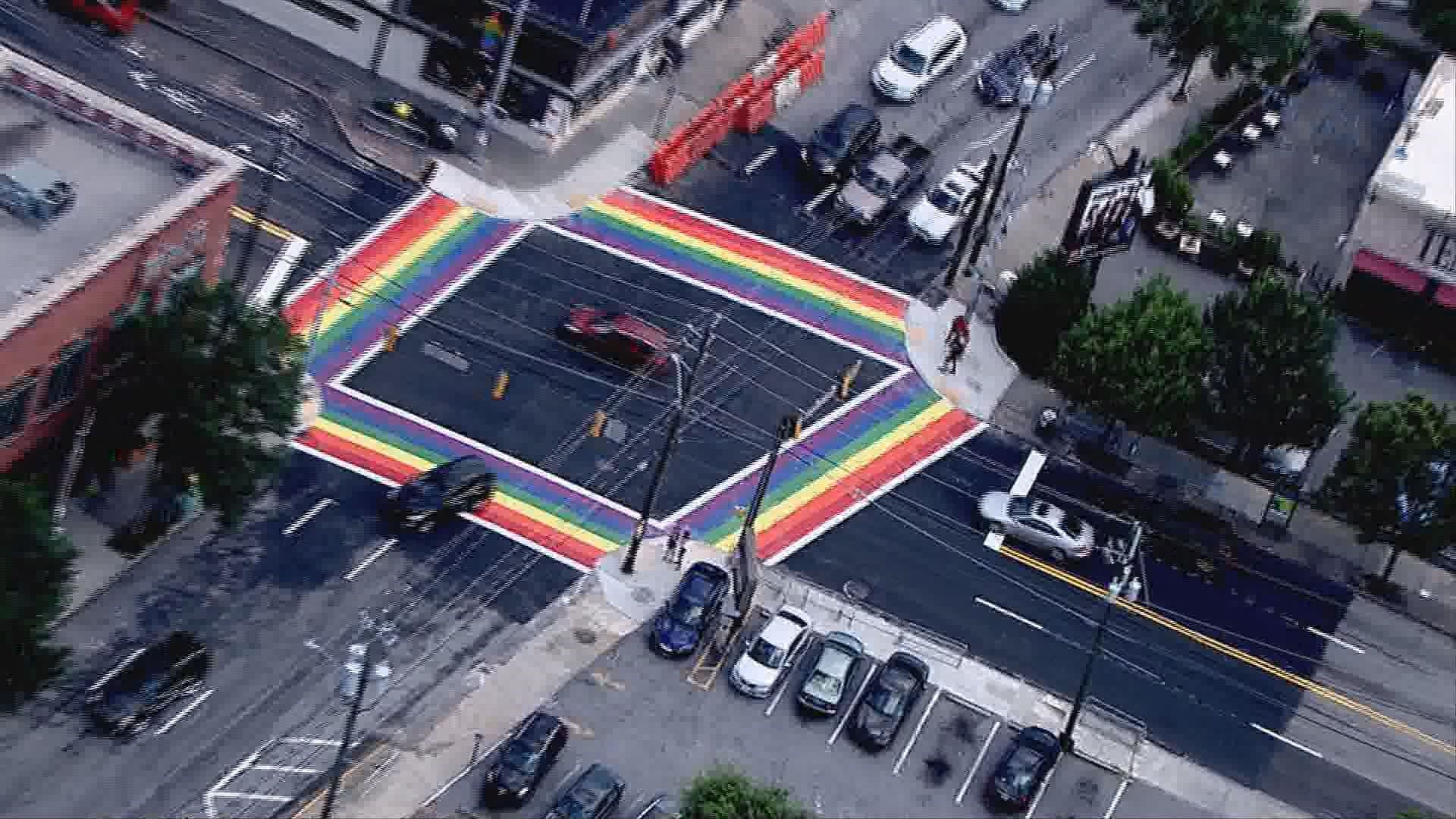 Rainbow crosswalks: Was it worth the price tag? | 11alive.com