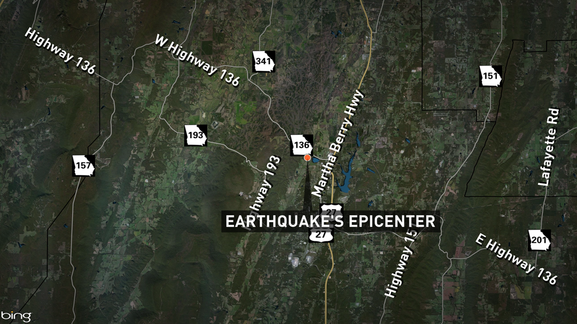 Earthquake shakes NW Georgia | 11alive.com