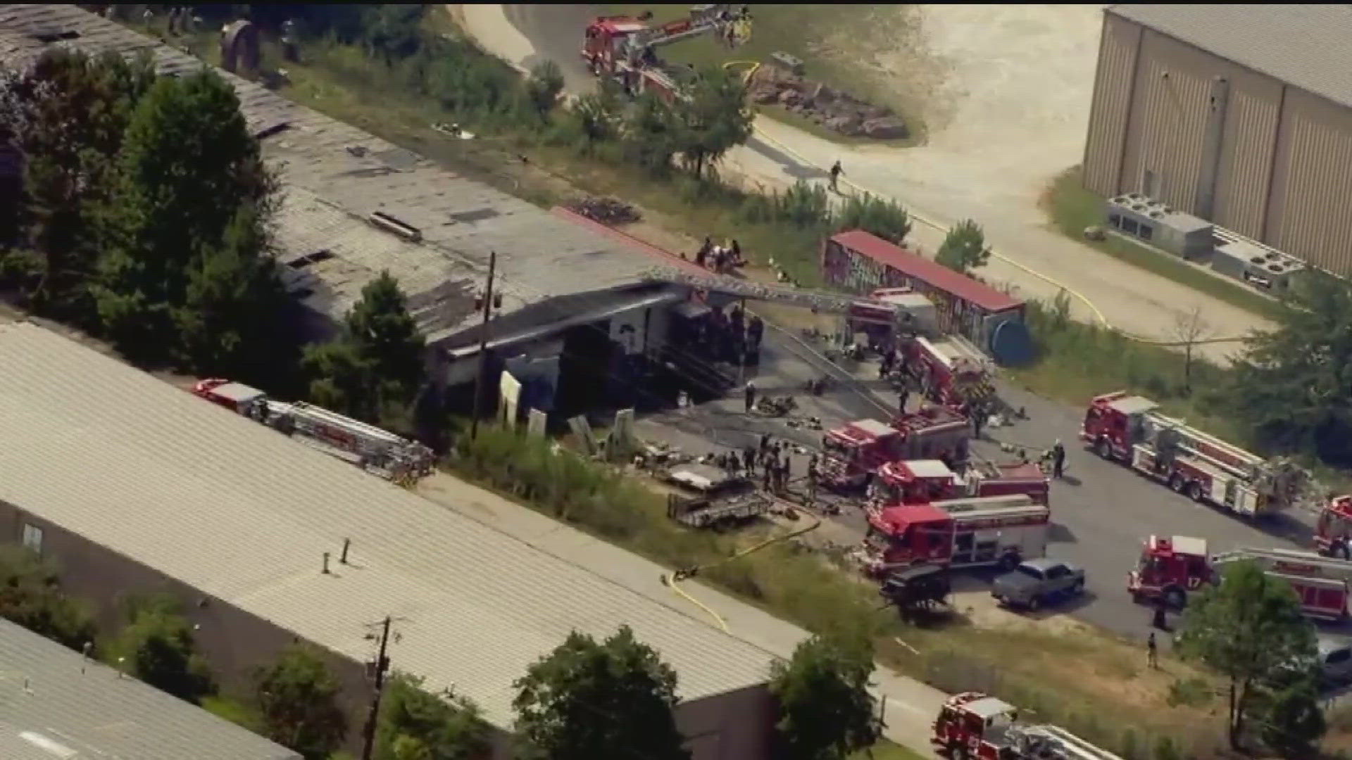 Crews on scene of fire in DeKalb County | 11alive.com