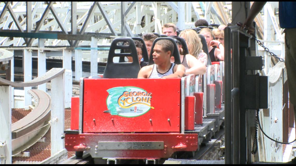 Experience Six Flags Over Georgia's newest roller coaster: The Twisted ...