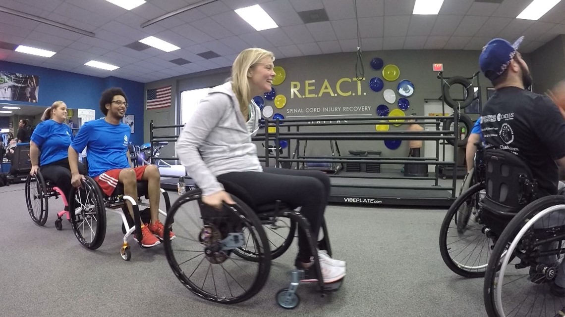 Gym recovery space for those with spinal cord injuries | 11alive.com