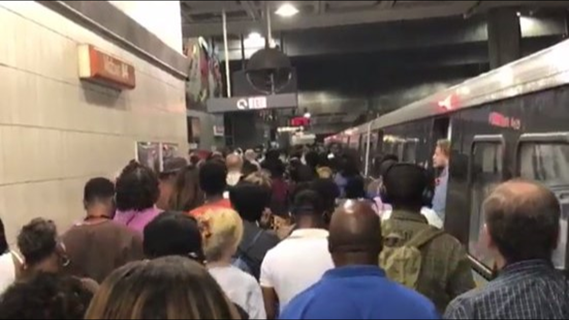 Child suffers minor injuries after 'disturbance' at Midtown MARTA ...