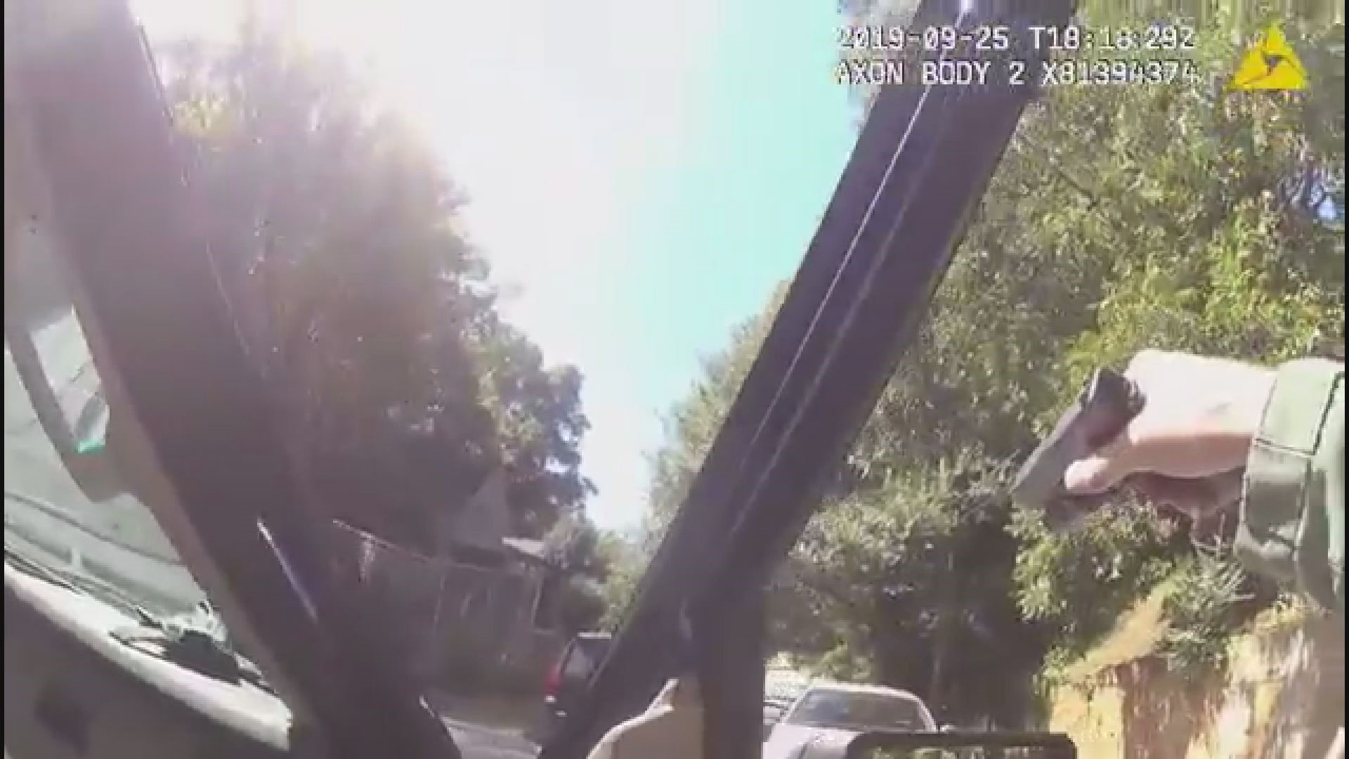 Police body camera video with activist Joe Beasley | 11alive.com