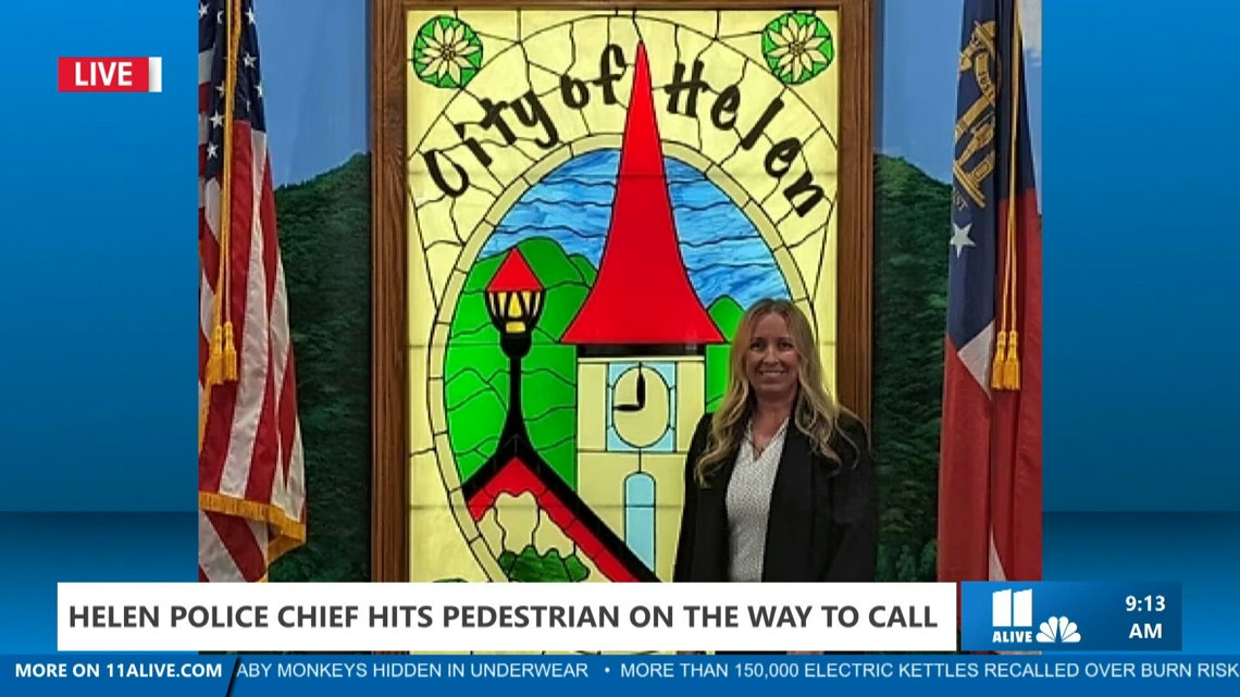 Helen police chief involved in pedestrian crash | 11alive.com