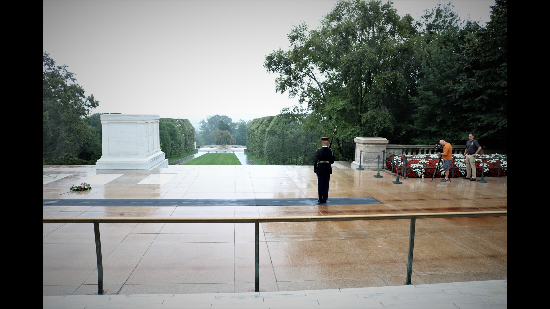 PHOTOS: Tomb of the Unknown Soldier guards keep watch in rain | 11alive.com