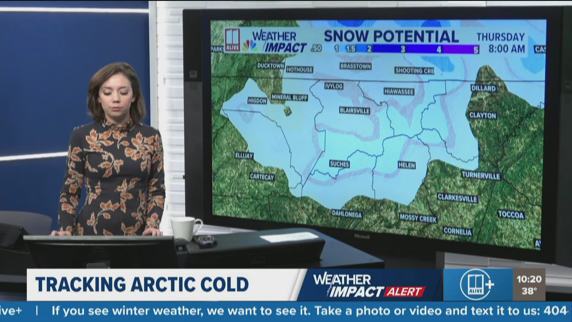 How much snow could the north Georgia mountains see this week ...