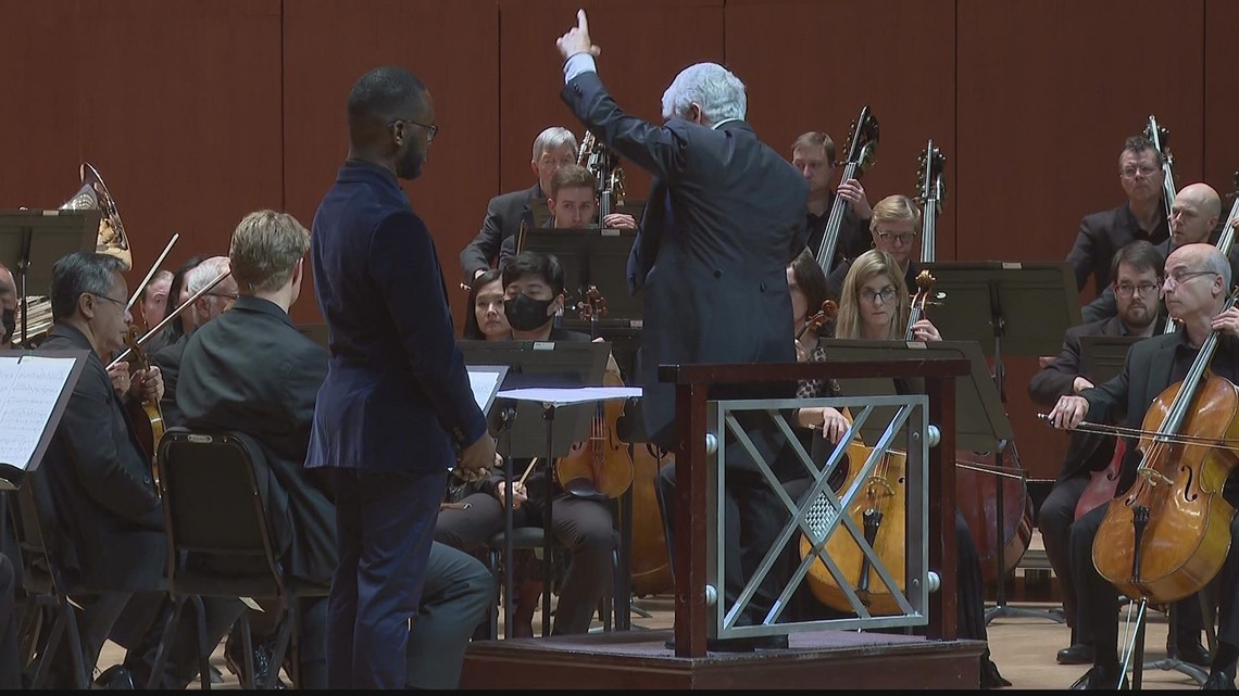 Composer Joel Thompson James Baldwin inspiration | 11alive.com