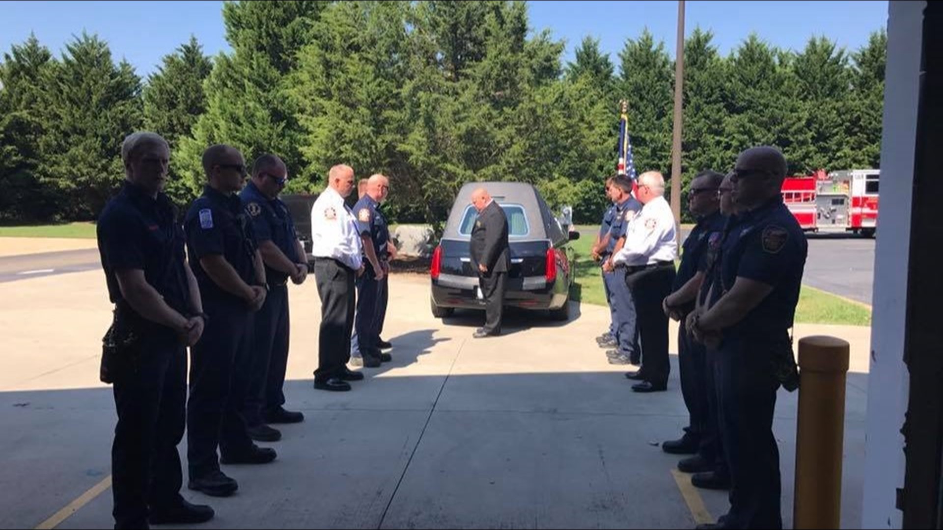 Sandy Springs Fire Rescue honors fallen firefighter | 11alive.com