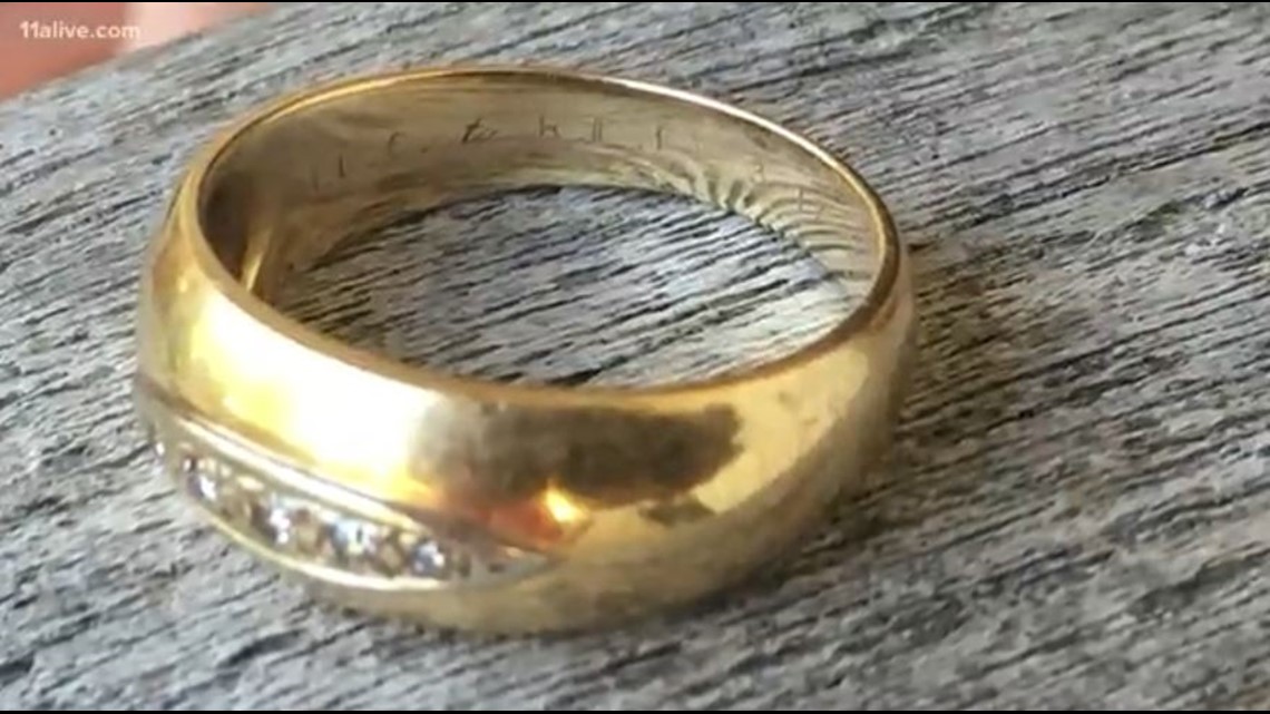 Late husband's missing ring found by new home owner 40 years later ...