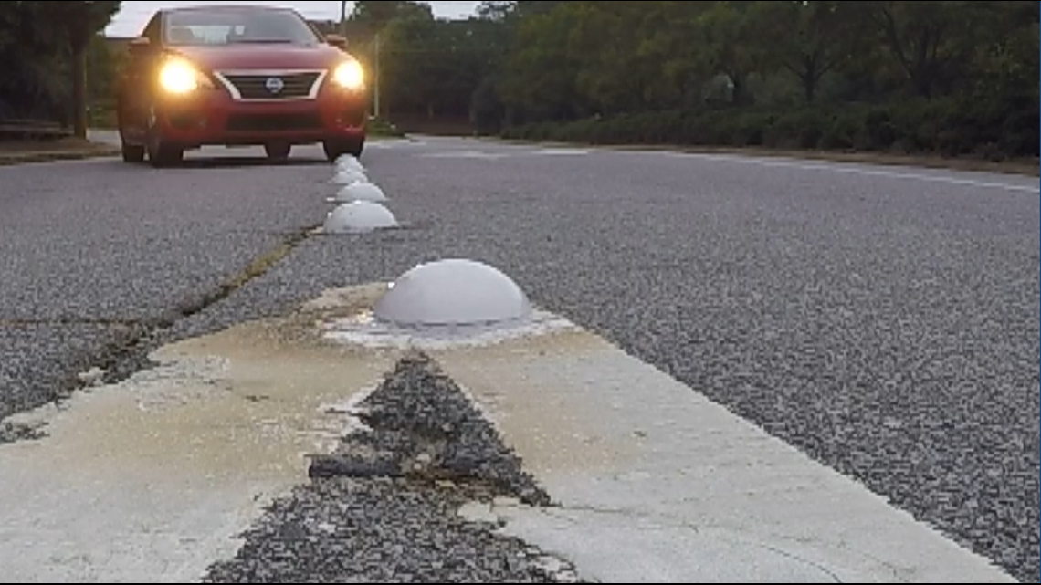 Commuter Dude: Drivers continue to destroy road markers in Dekalb ...