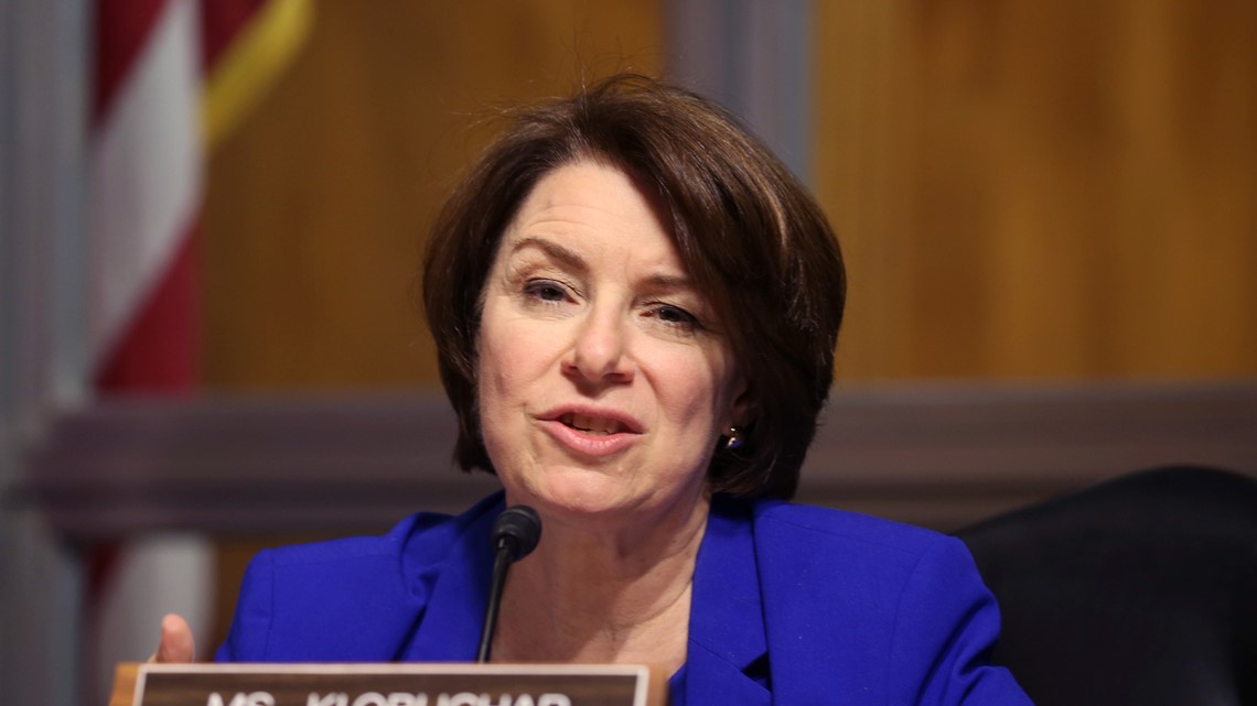 Amy Klobuchar Stacey Abrams voting rights panel in Smyrna today ...