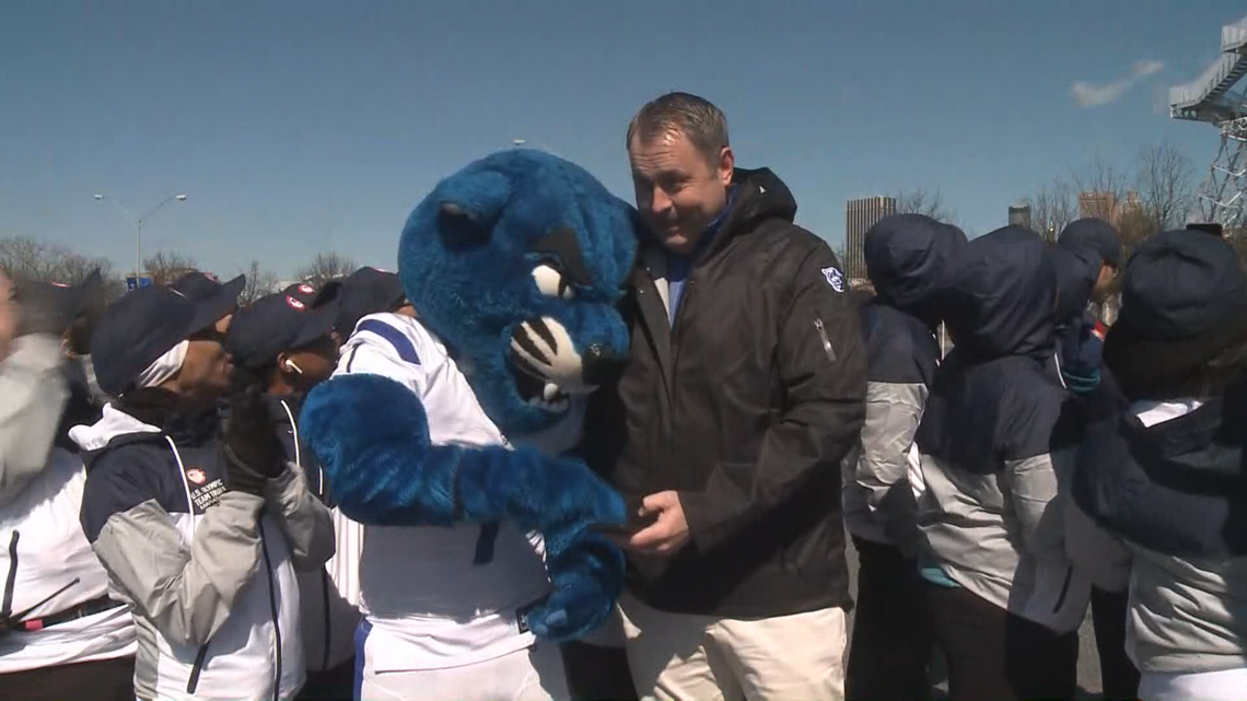Atlanta Olympic flame lights up again for first time since 1996 ...