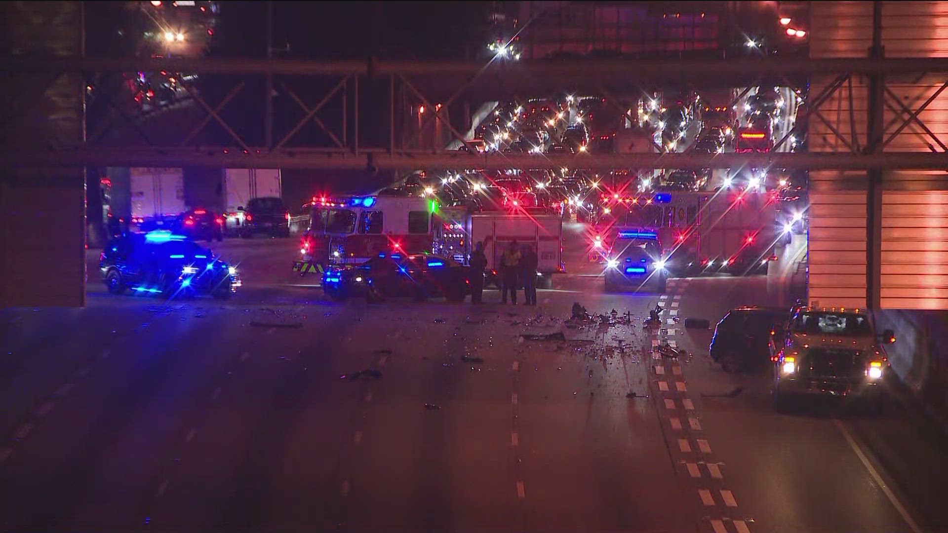 I-75/85 reopens after multi-car crash in Atlanta | 11alive.com