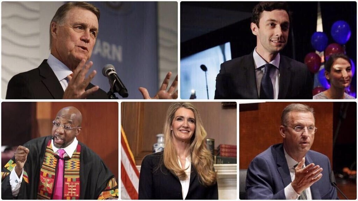 Poll Results For Georgia Senate Races