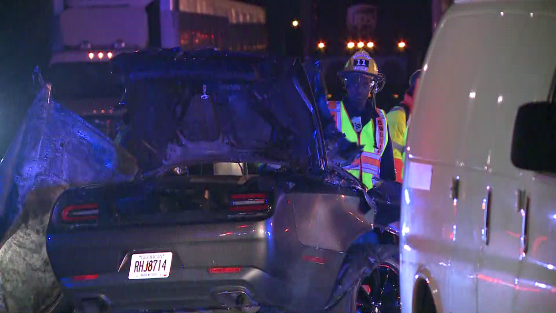 Driver killed after fiery crash with tractor trailer | 11alive.com