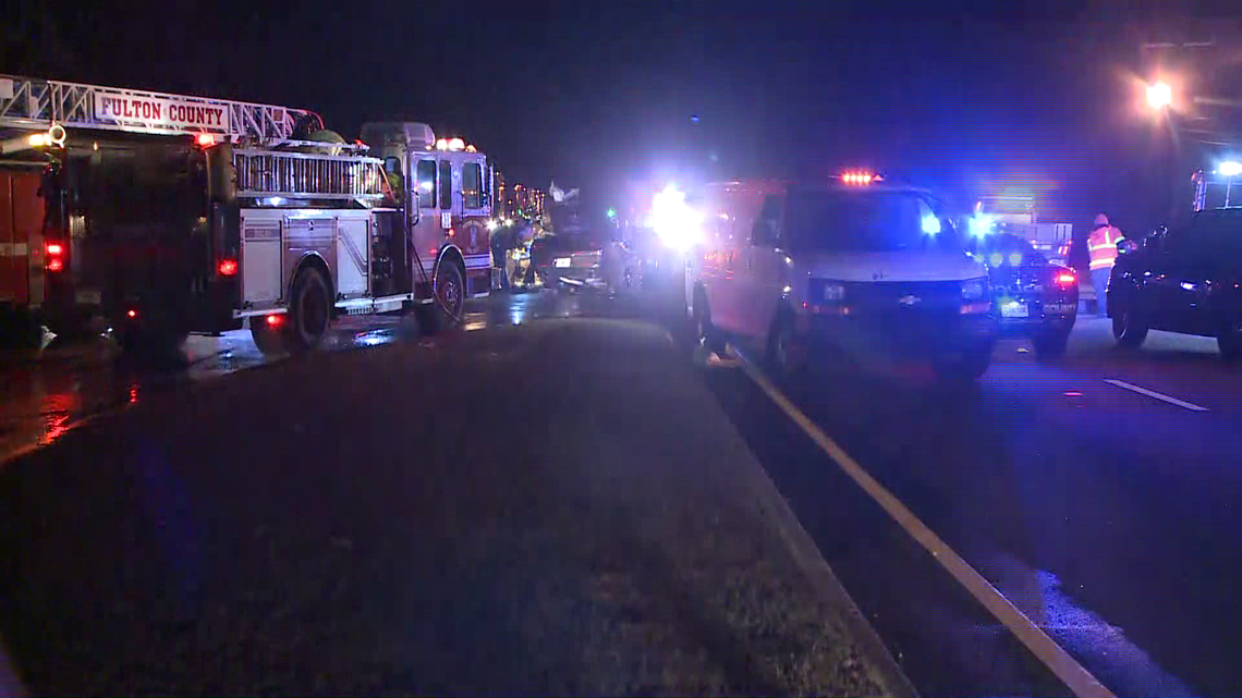 Driver killed after fiery crash with tractor trailer | 11alive.com