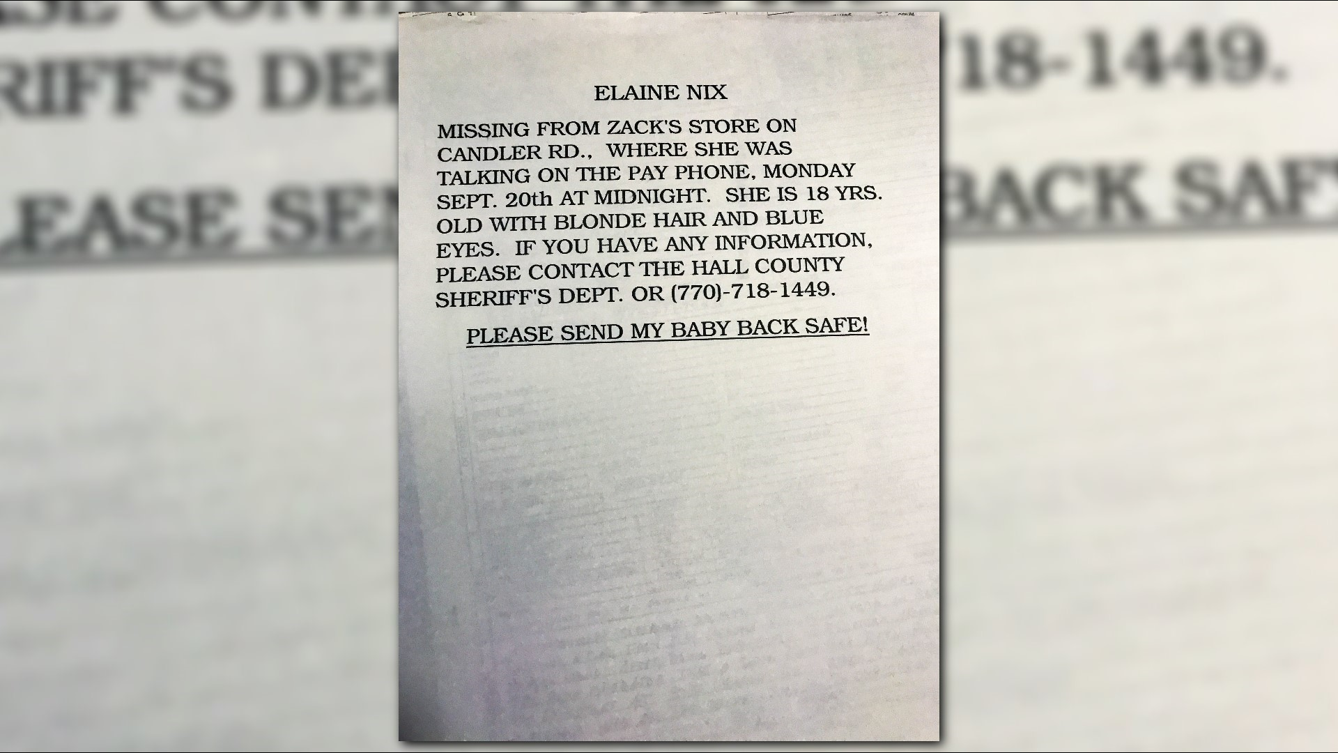 Elaine Nix cold case | 11alive.com