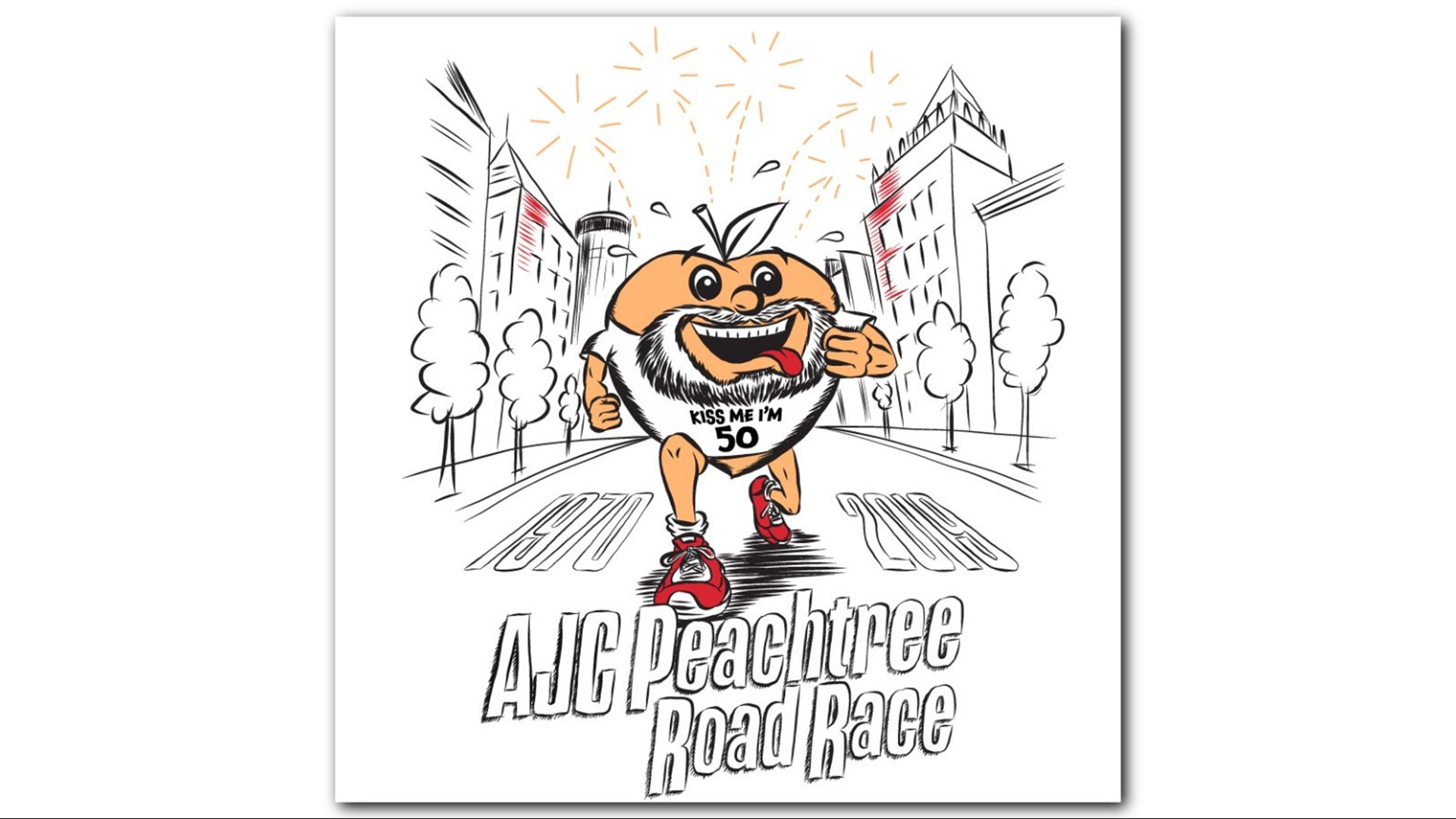 2019 AJC Peachtree Road Race t-shirt design unveiled | 11alive.com