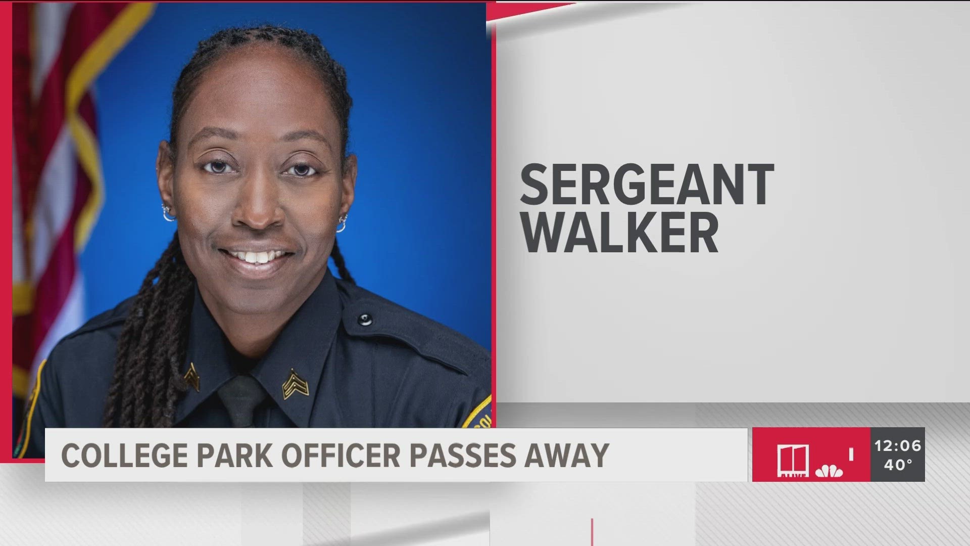 College Park officer passes away | 11alive.com