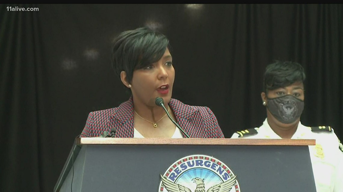 Atlanta Mayor Bottoms addressing public safety | Rayshard Brooks ...