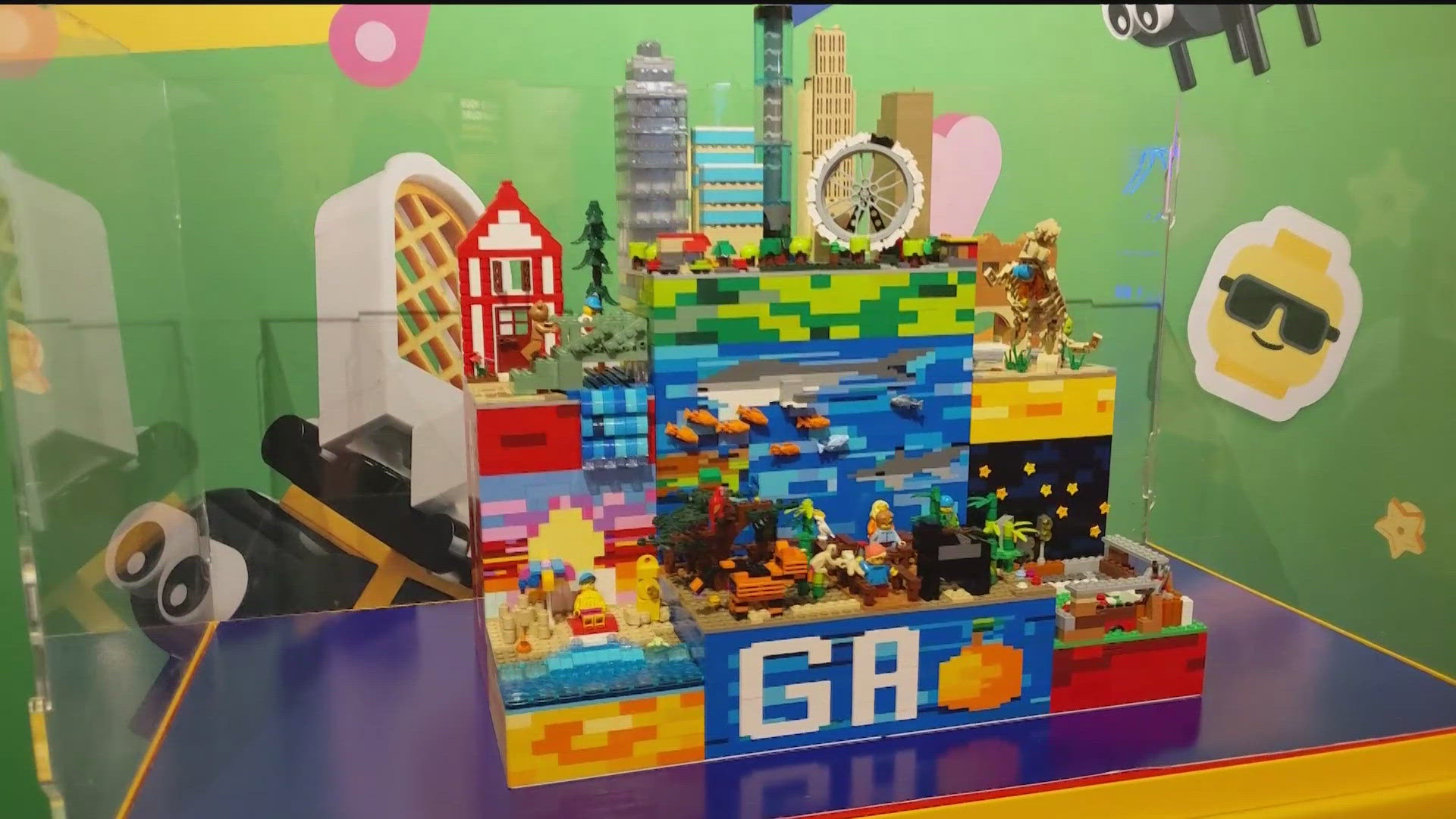 Georgia boy unveils winning LEGO competition design in Atlanta ...