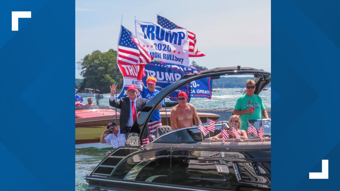 Trump boat parade, rally today on Lake Lanier in Georgia | 11alive.com