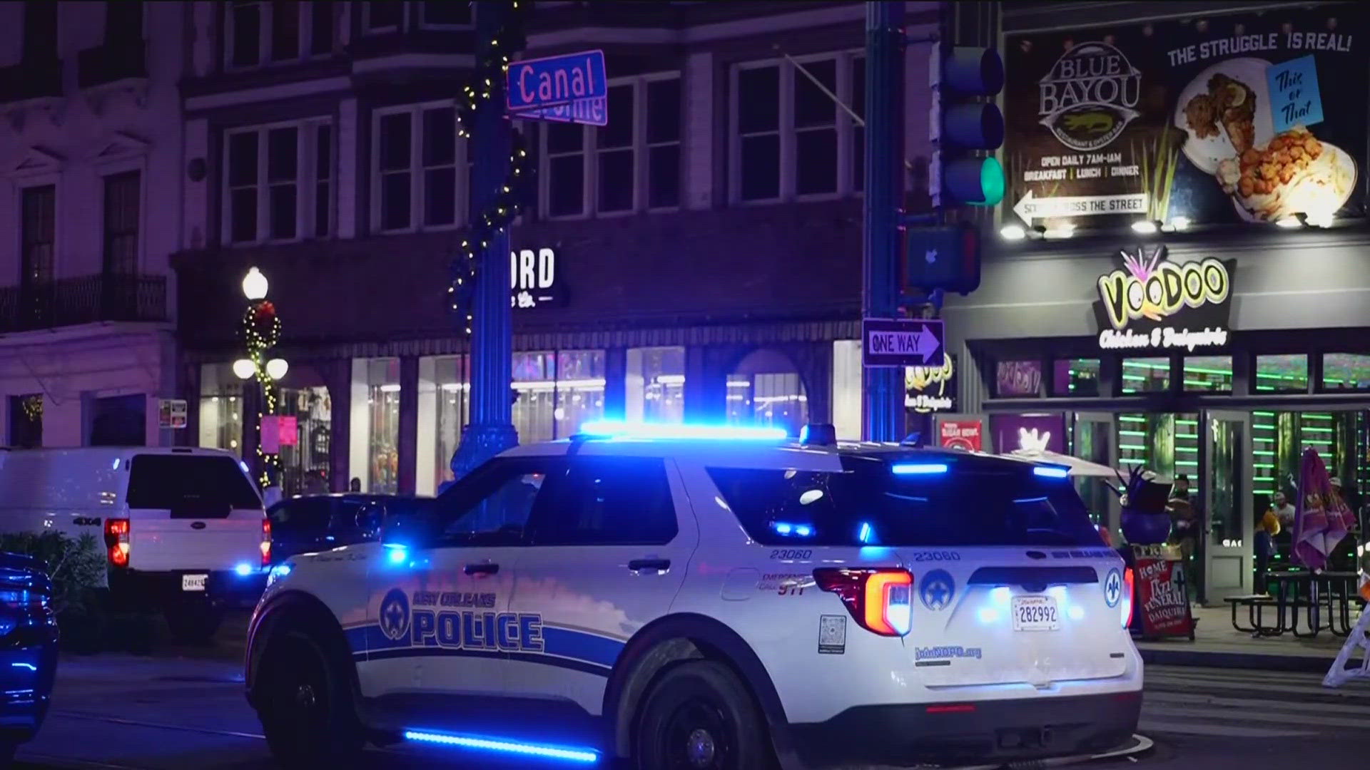 Mass casualty incident involving car plowing into crowd reported on ...
