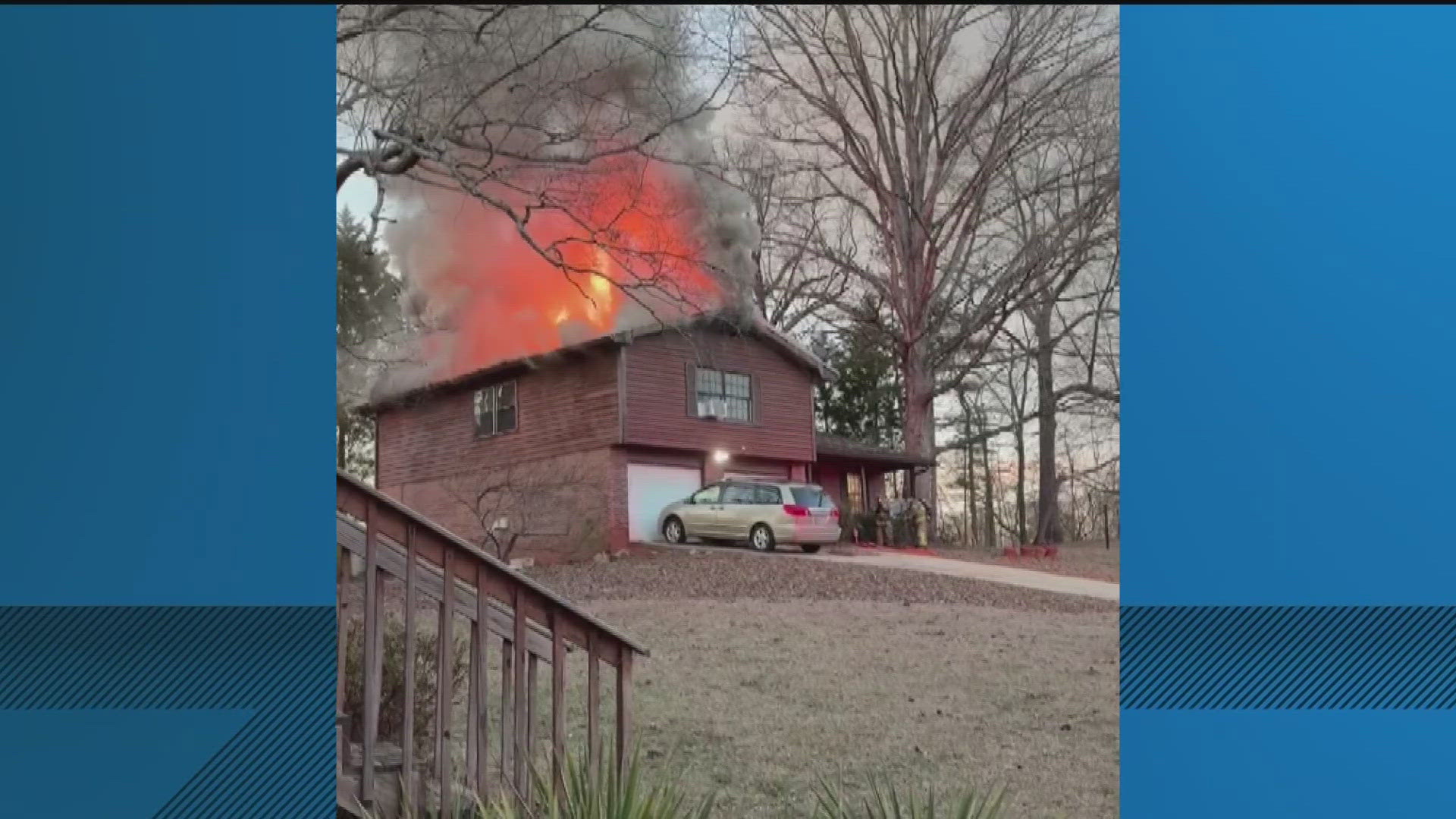 Adult, two children injured in DeKalb house fire River Hills Court ...