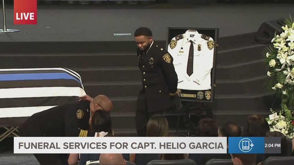 South Fulton Police Department pays tribute to Captain Helio Garcia | 11alive.com