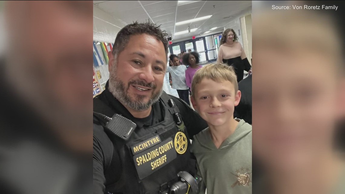 Community honors fallen Spalding County deputy | 11alive.com