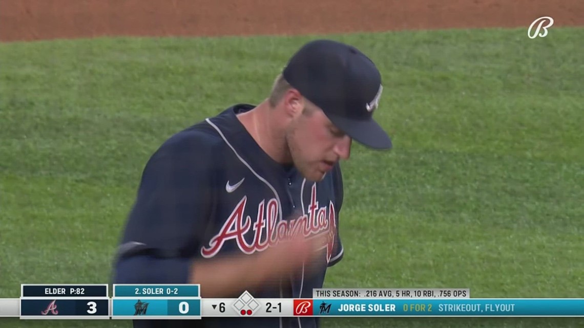 Braves starting pitcher Bryce Elder talks about his strategy, past and ...