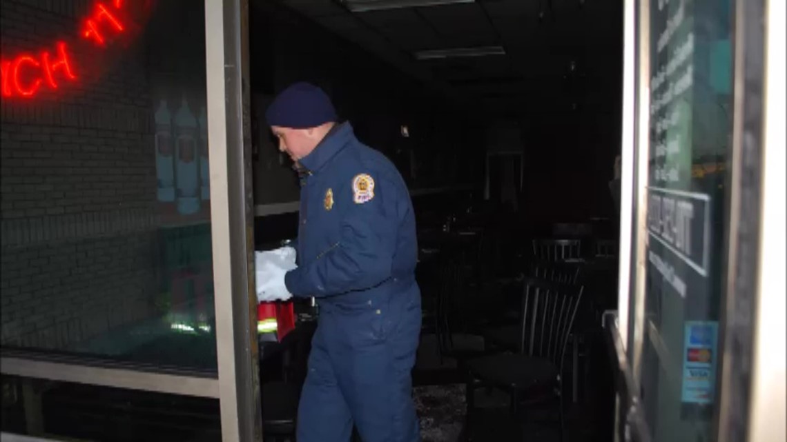 Fire investigators believe someone tried to burn down local pizza ...