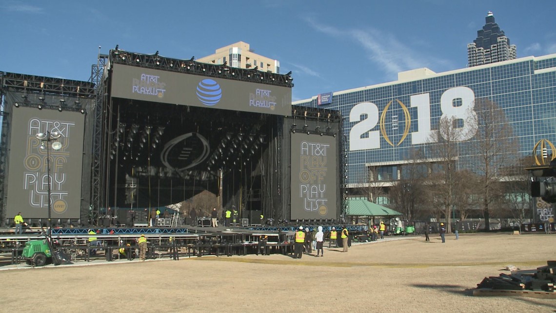 College Football Playoff concerts by the numbers | 11alive.com