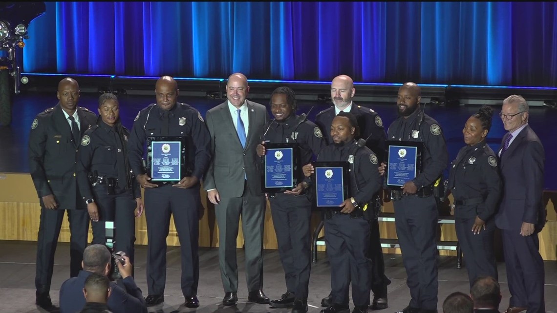 Atlanta Police heroes honored at Crime is Toast breakfast | 11alive.com