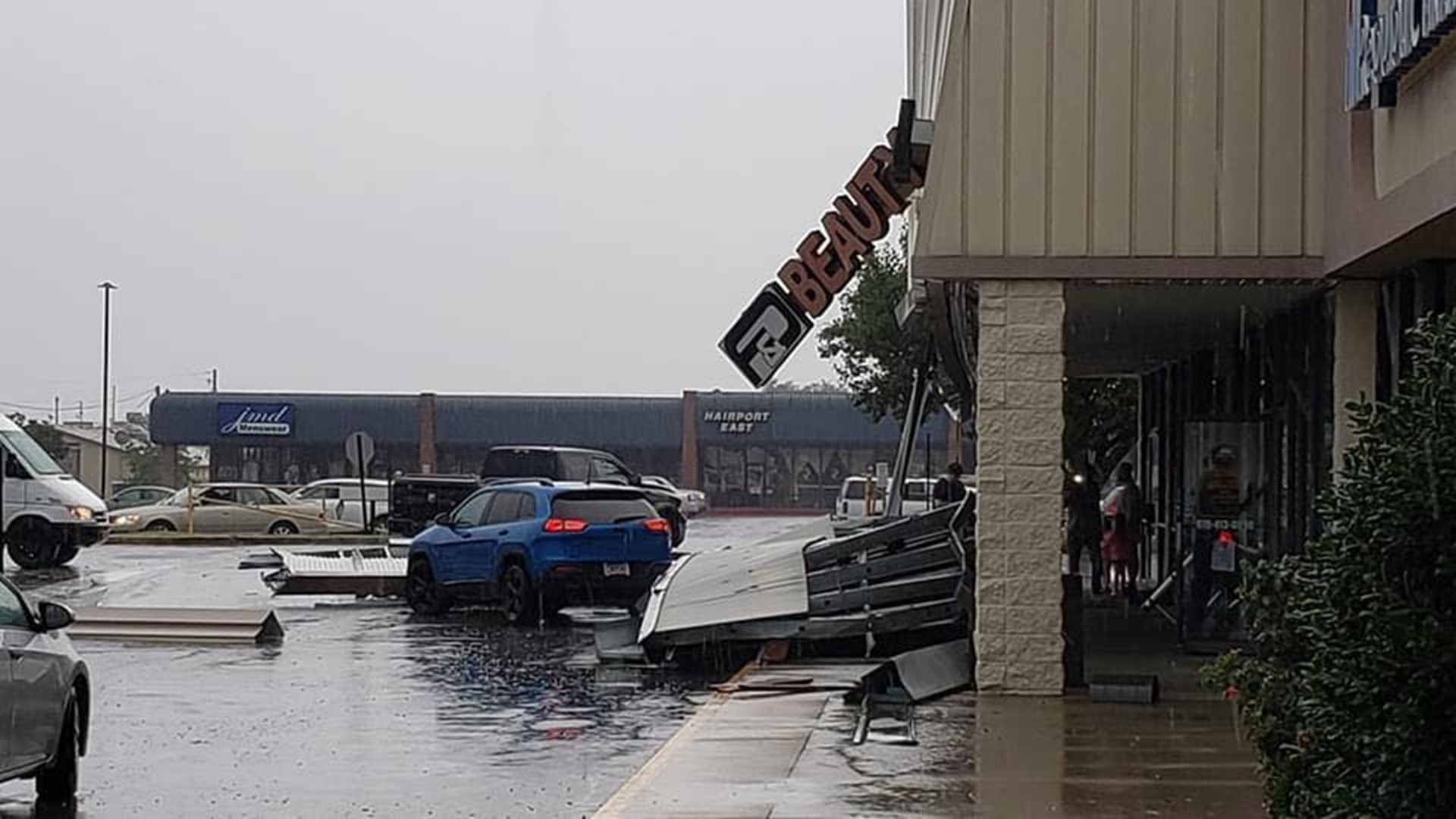 Conyers storm damage on Monday likely not a tornado | 11alive.com