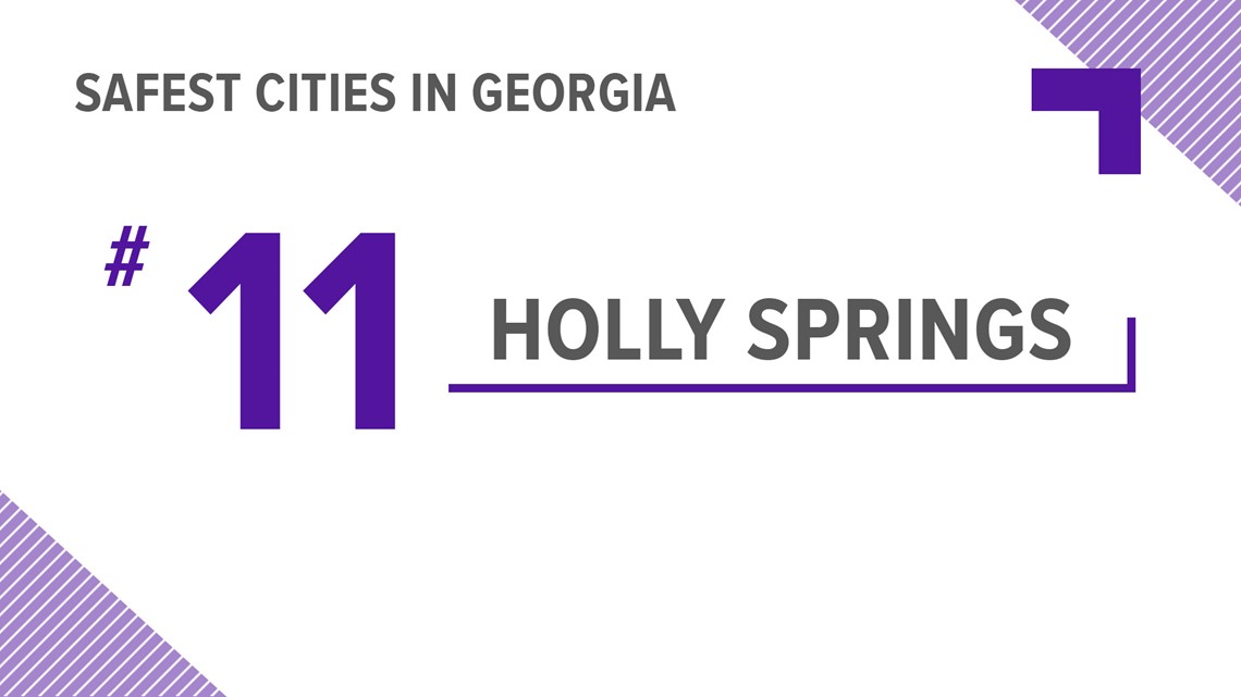 2018 LIST | These are the safest places to live in Georgia | 11alive.com